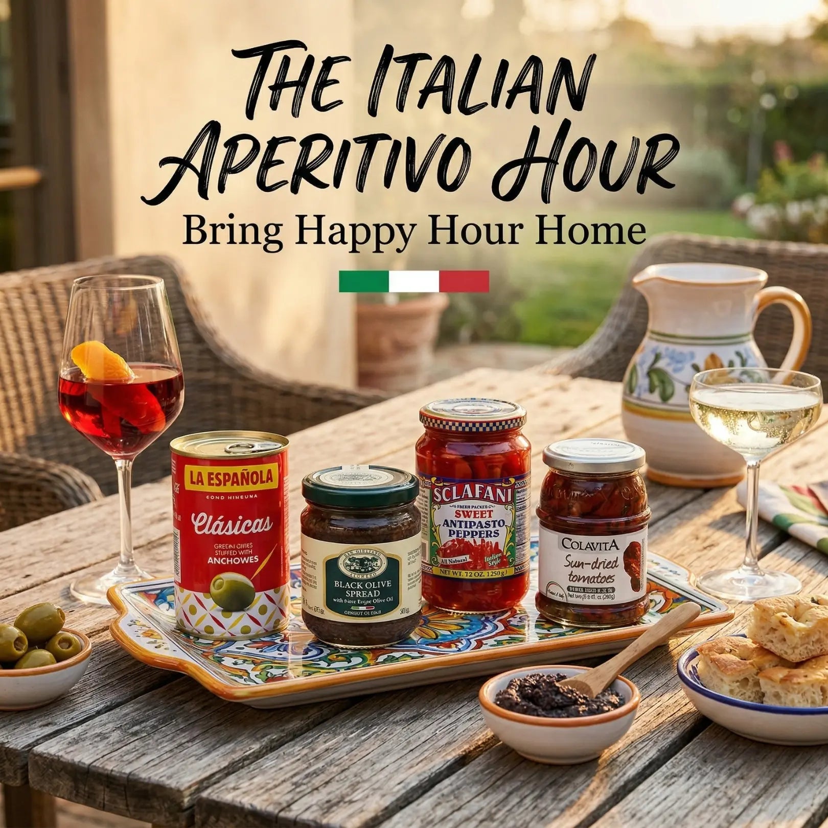 Italian Aperitivo Hour at Home: Olives, Tapenades & Breadsticks Guide ...
