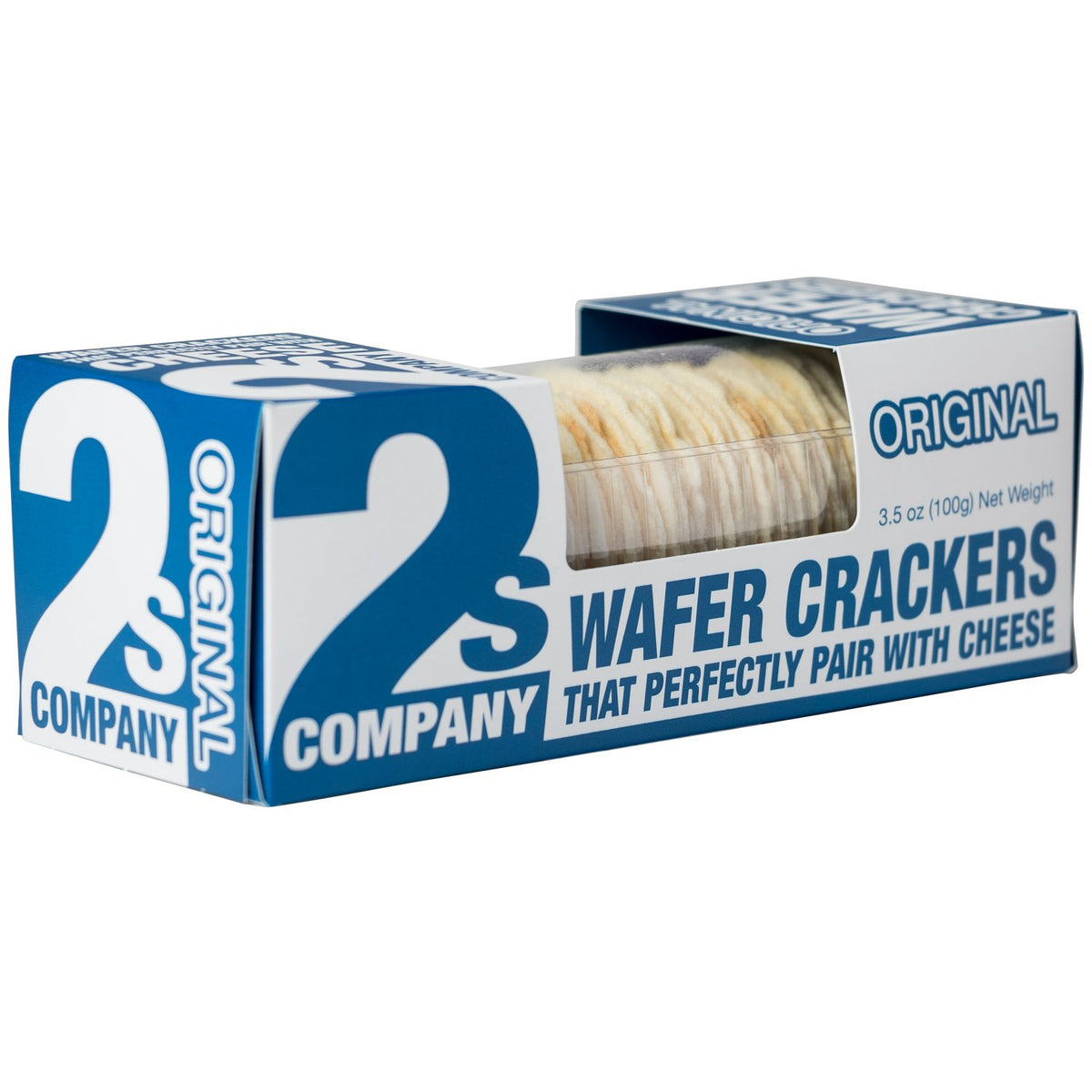 2'S COMPANY Original Wafer Cracker for Cheese, 3.5 oz – Pick & Get