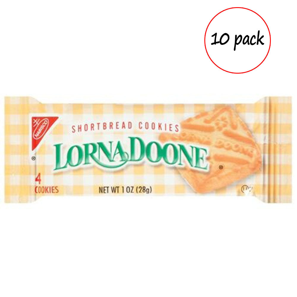Lorna Doone Shortbread Cookies - 10 Snack Packs (10 x 1 oz) – Pick & Get